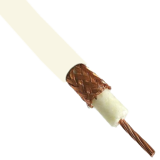 RG-8X Coaxial 500' - White Jacket