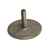 S/S #10 x 24 Stud, 0.75" Tall, 1.25" Base, 10 Pack