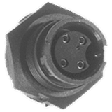 4-Pin Panel Mount (.040 Pin OD)