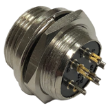 6-Pin Male Chassis Connector