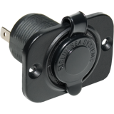12V DC Dash Socket, Black